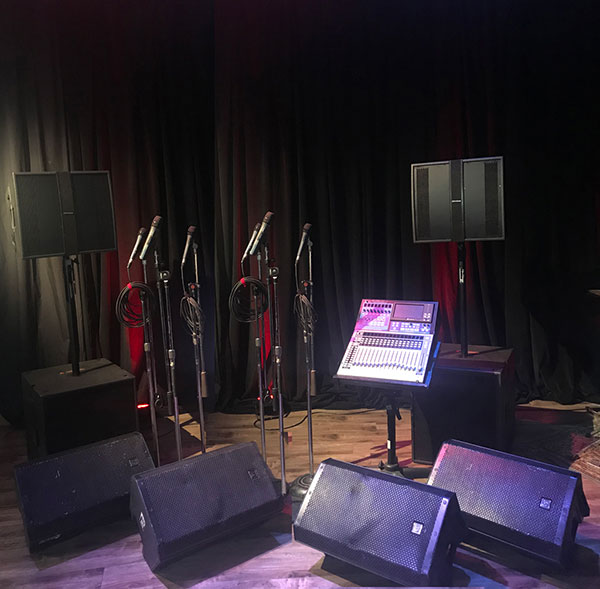 Live Performance Sound System – Definitive Talents, Inc.