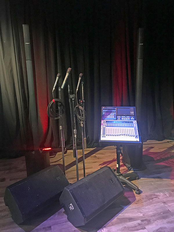 Live Performance Sound System – Definitive Talents, Inc.